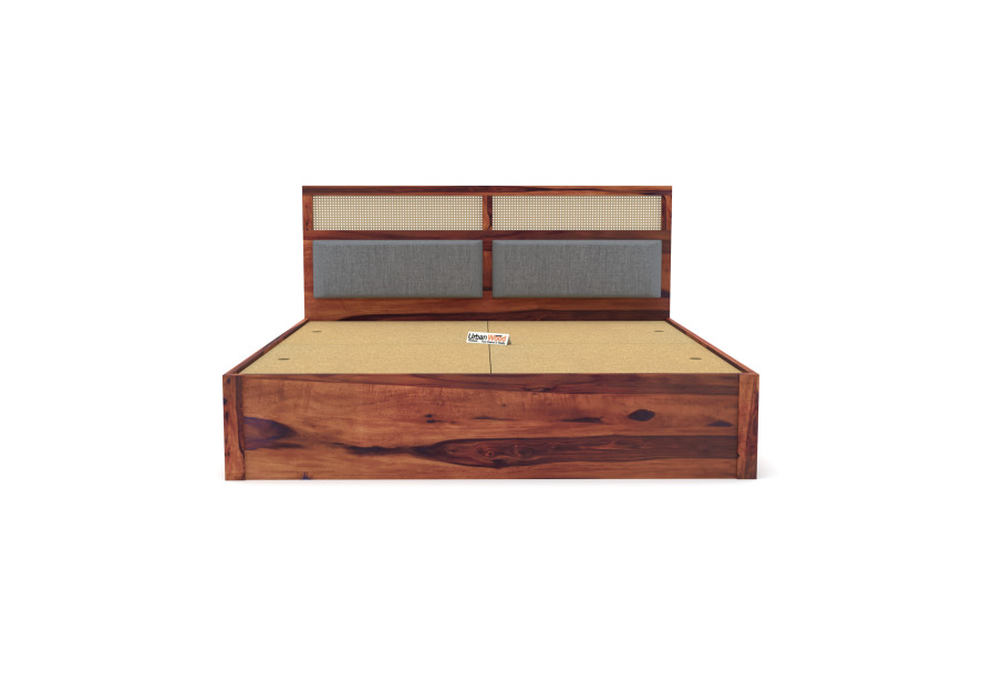 Buy Calico Drawer Storage Bed (King Size, Teak Finish) Online in India ...