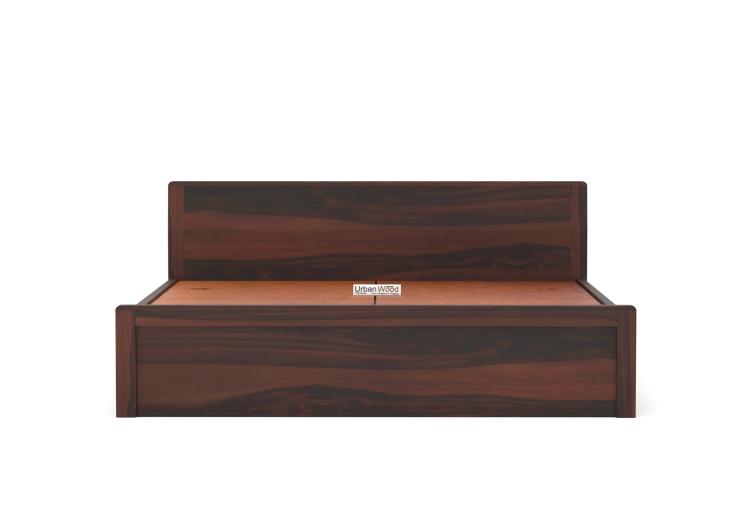 Buy Elora Box Storage Bed (King Size, Walnut Finish) Online in India | UrbanWood