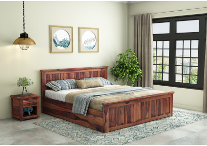 Hydraulic Storage Beds : Buy Modern Hydraulic Bed Design Online - Urbanwood