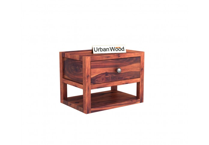 Buy Trace Bed Without Storage (King Size,Teak Finish) Online : Urbanwood