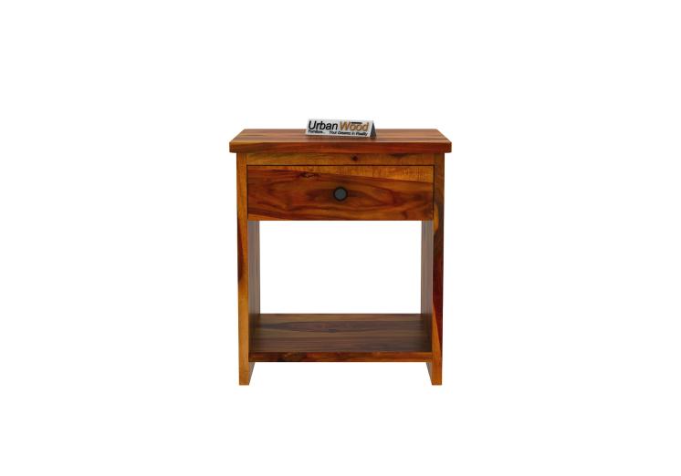 Buy Jolly Bed Side Table ( Honey Finish ) Online in India | UrbanWood
