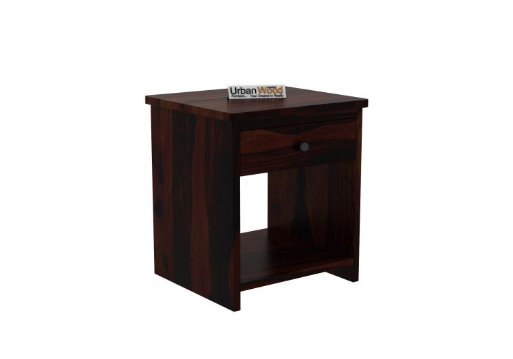 Buy Jolly Bed Side Table ( Walnut Finish ) Online in India | UrbanWood