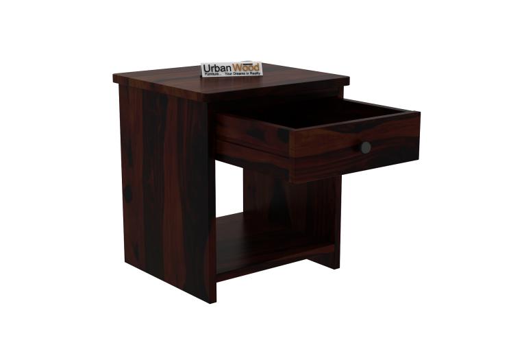 Buy Jolly Bed Side Table ( Walnut Finish ) Online in India | UrbanWood