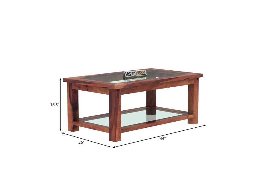 Buy Crew Coffee Tables (Teak Finish) Online Wood Furniture : Urbanwood