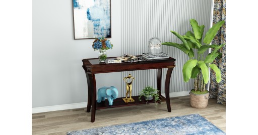 Collins Console Table ( Walnut Finish )