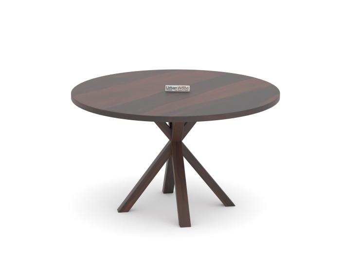 Buy Rio 4-Seater Dining Table Set (Walnut Finish) Online in India ...