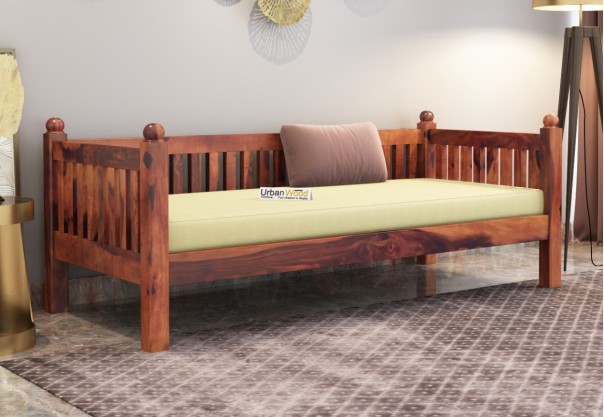 Diwan Bed: Buy Wooden Diwan Bed Online in India : Urbanwood