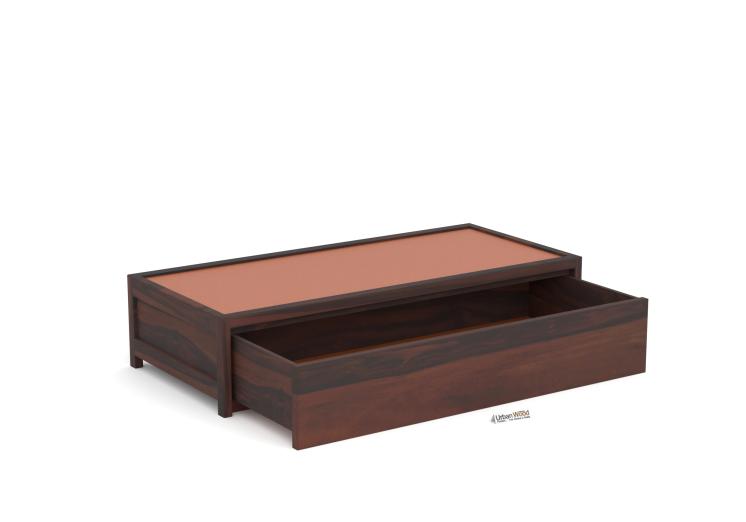 Buy Siena Diwan Drawer Storage (Walnut Finish) Online in India | UrbanWood