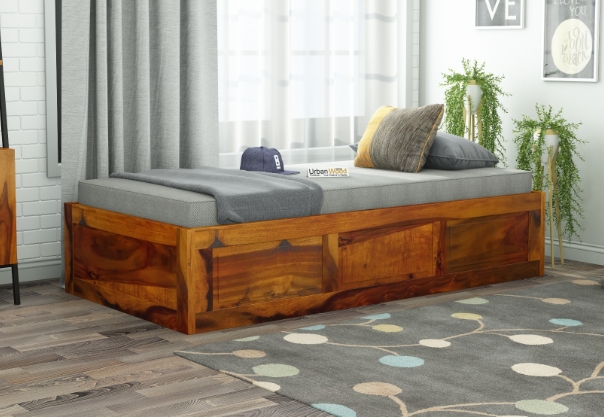 Diwan Bed: Buy Wooden Diwan Bed Online in India : Urbanwood
