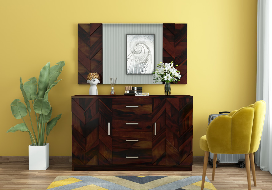 Buy Trace Dressing Table ( Walnut Finish ) Online in India | UrbanWood