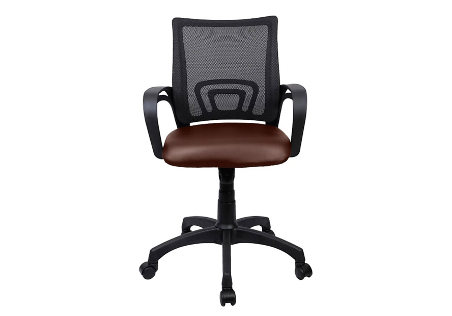 Morgan Office Chair (Black + Brown)