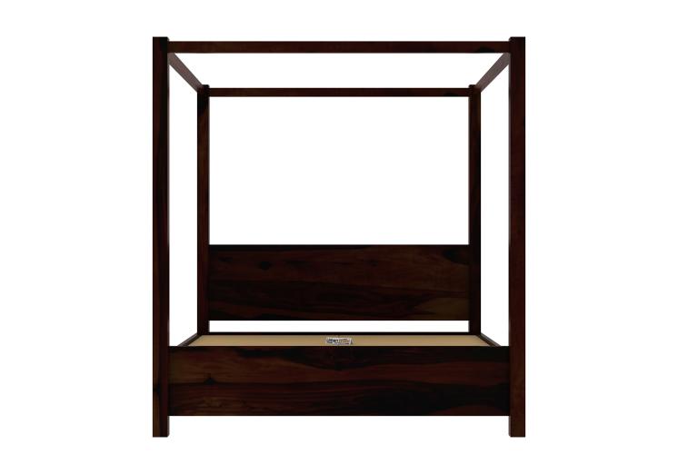 Buy Sigma Poster Bed (King Size, Walnut Finish) Online in India | UrbanWood