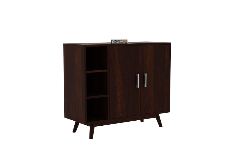 Buy Classic Shoe Rack (Walnut Finish) Online in India : Urbanwood