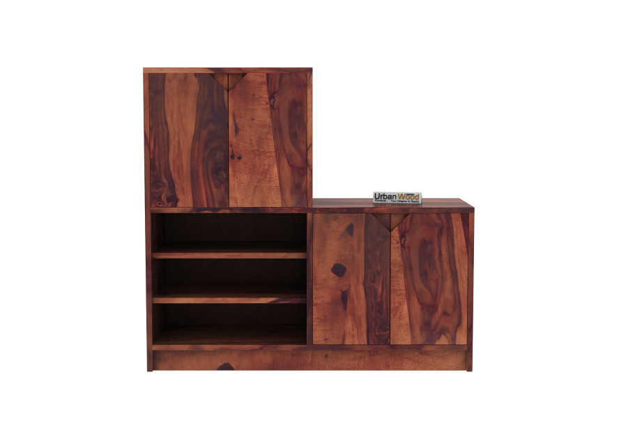 Buy Strand Shoe Racks (Teak Finish) Online at Best Prices : Urbanwood