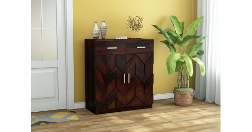 Buy Trace Shoe Rack ( Walnut Finish ) Online in India | UrbanWood