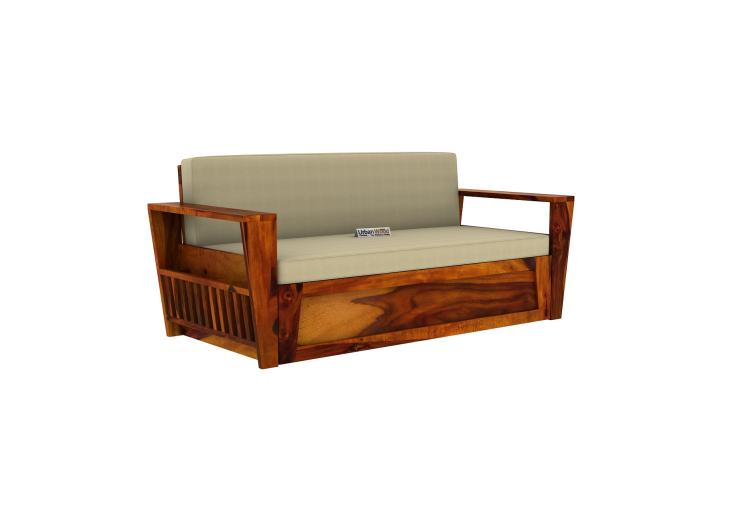 Buy Bedex Sofa Cum Bed King Size (Honey Finish) Online India : Urbanwood