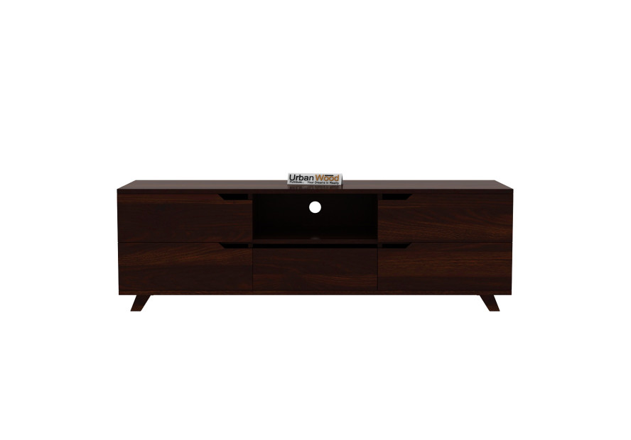 Buy Binny TV unit (Walnut Finish) Online at Lowest Price: Urbanwood