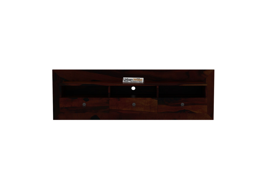 Graham Wooden Wall Mount TV Unit (Walnut Finish)