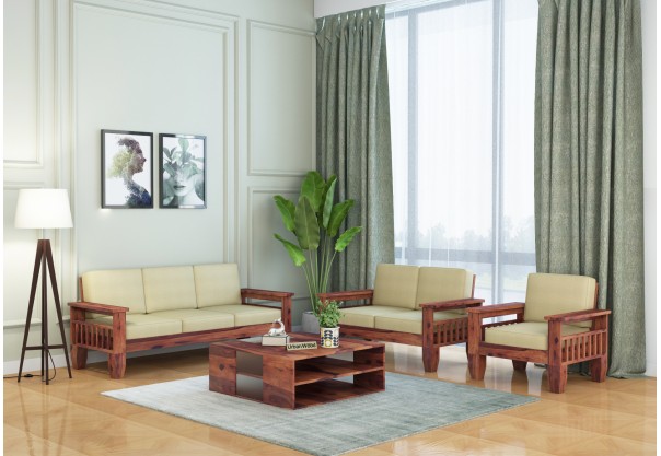Wooden Sofas: Buy Wooden Sofa Sets Online at Lowest price| Urbanwood