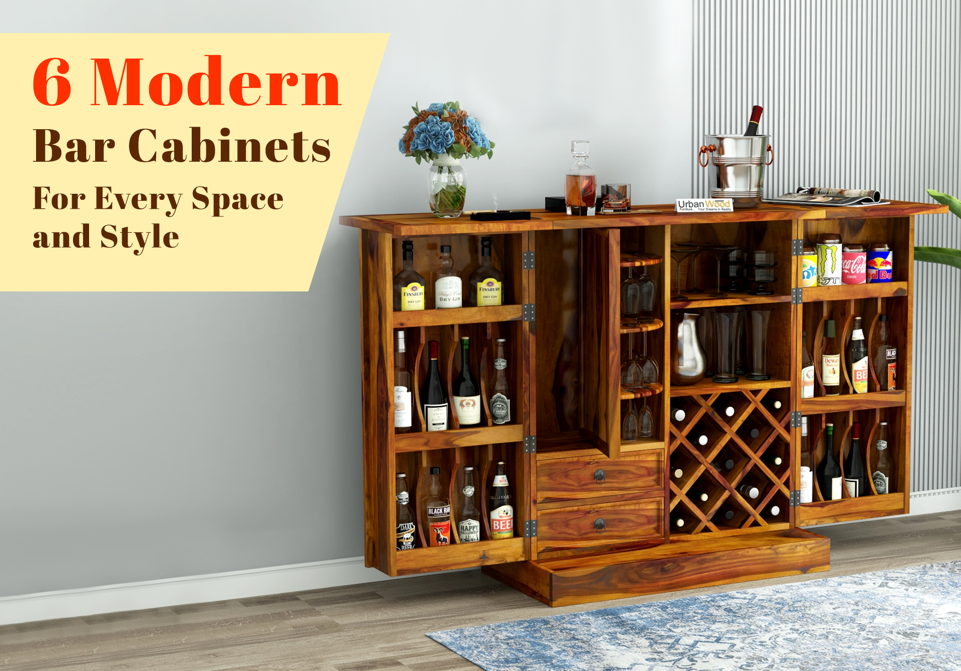 6 Modern Bar Cabinets for Every Space and Style