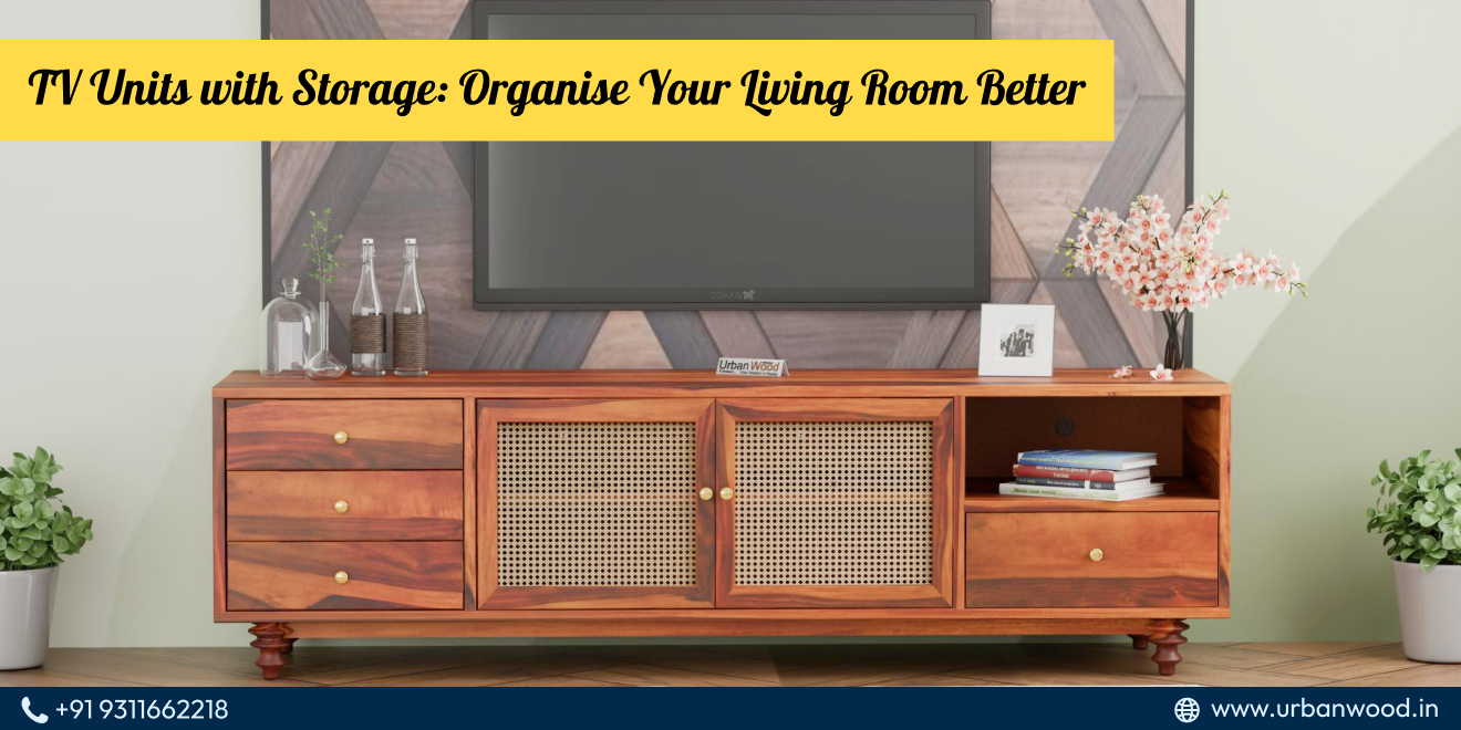 TV Units with Storage: Organise Your Living Room Better