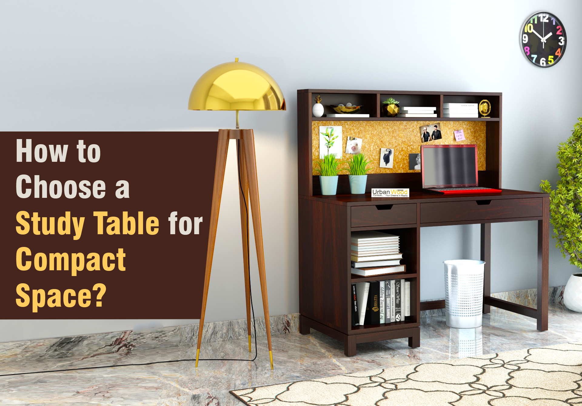 Best Study Table for Compact Space